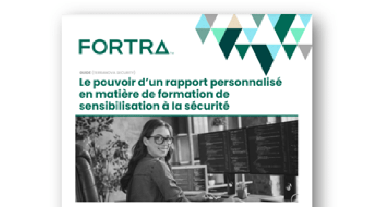 Guide: Rapport personnalisé en matière de formation de sensibilisation ...